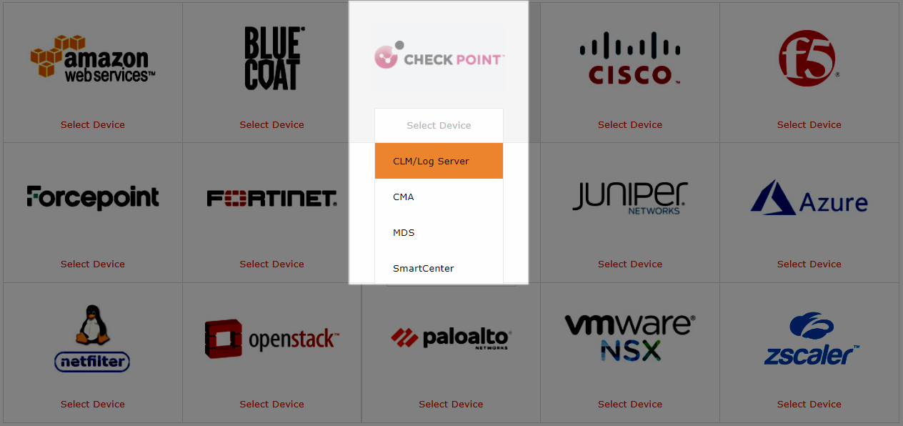 Monitoring Check Point CLM/Log Server Devices