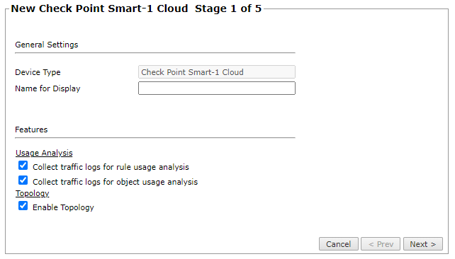 Monitoring Check Point Smart-1 Cloud Devices