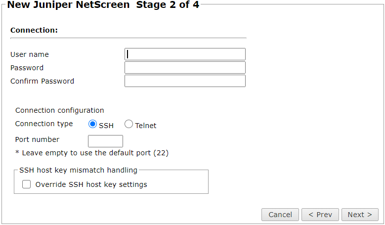 Monitoring Juniper NetScreen