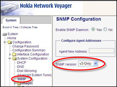 Configuring Nokia IPSO OS Monitoring