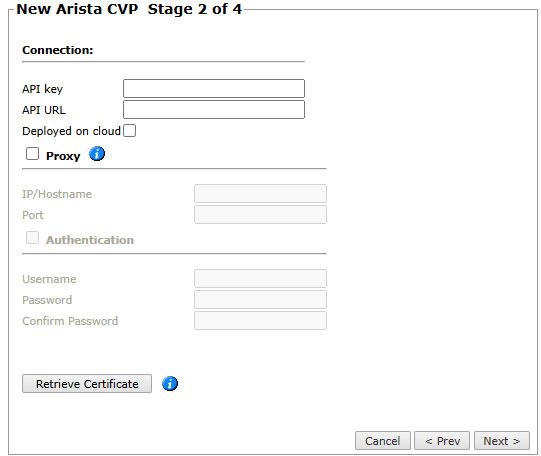 Monitoring Arista CVP