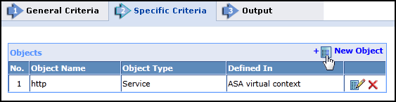 Object Change Report