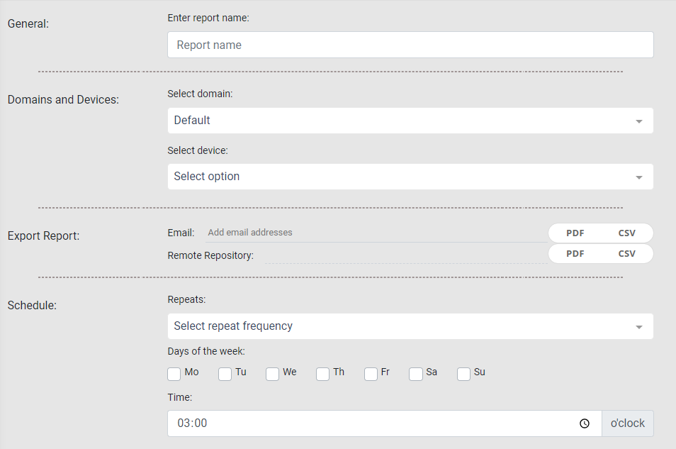 Unauthorized Changes Report
